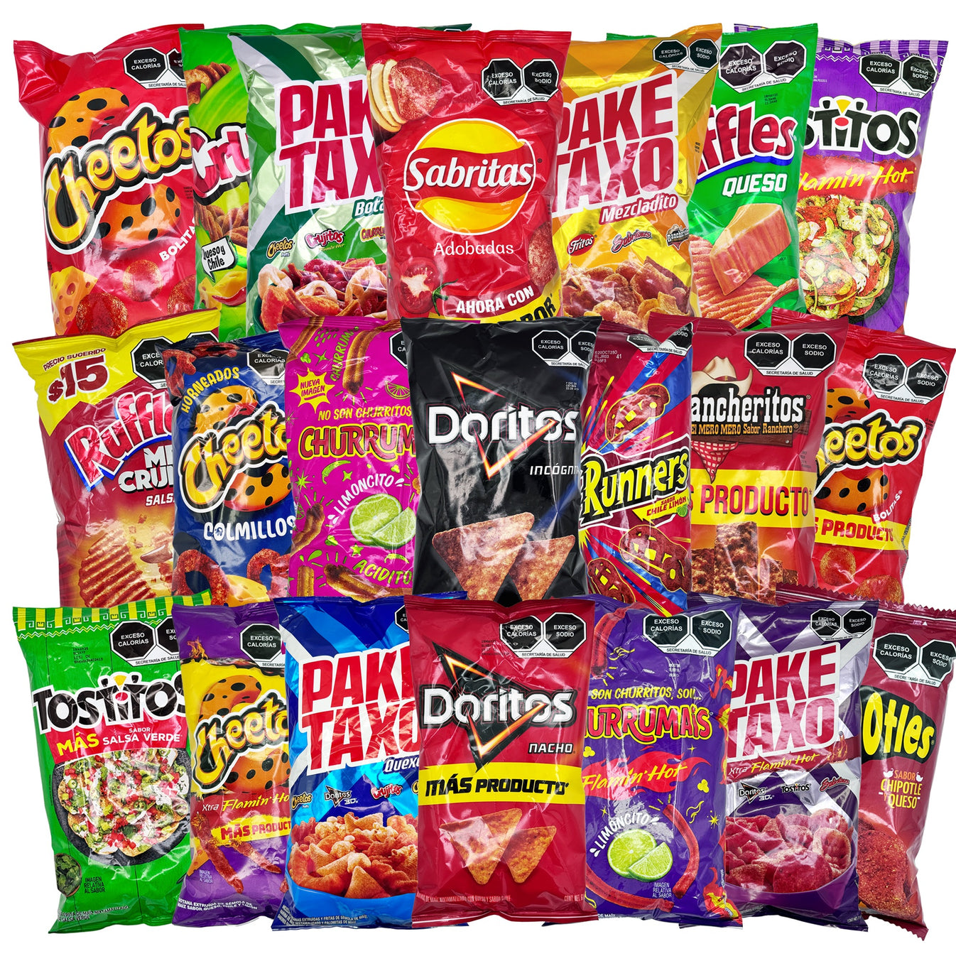 Mexican Chips Variety Choose Your Sabores De Mexico Sabores De Mexico