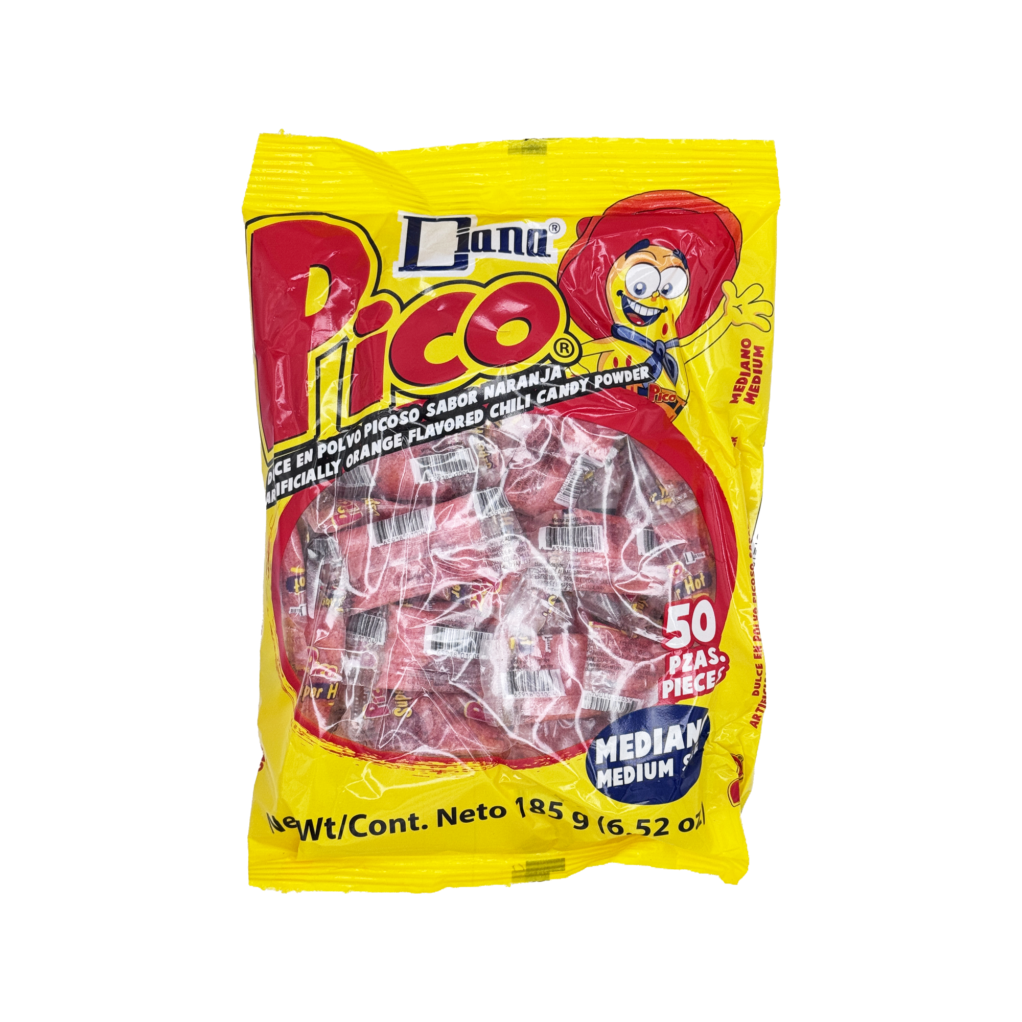 Diana Pico Spicy Orange Flavor - 50-Count | Sabores De Mexico - Mexican ...