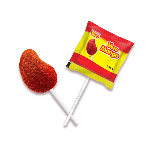 Vero Mango Lollipops - 40-Count | Sabores De Mexico - Mexican Candy ...